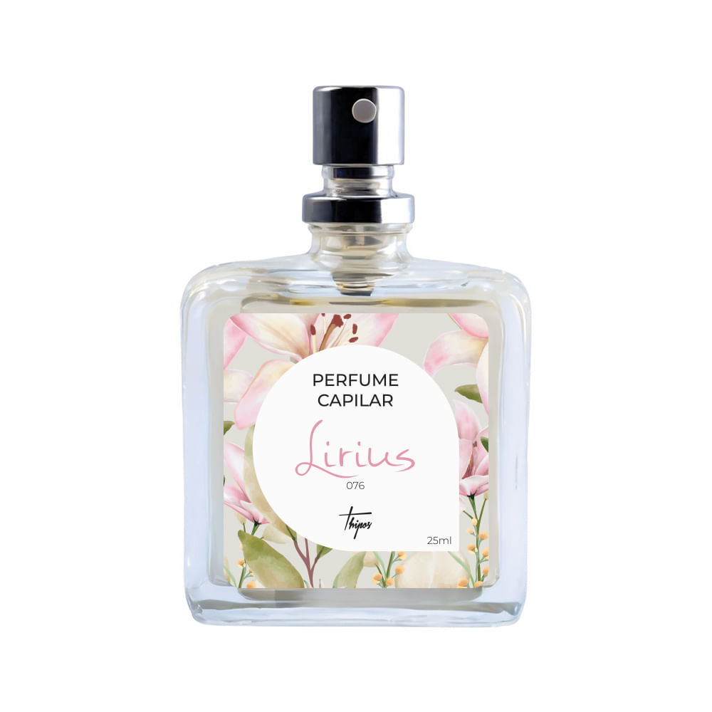 Kit Lirius: L.I.L. (076) 100ml + Hidratante 200g + Perfume Capilar ...